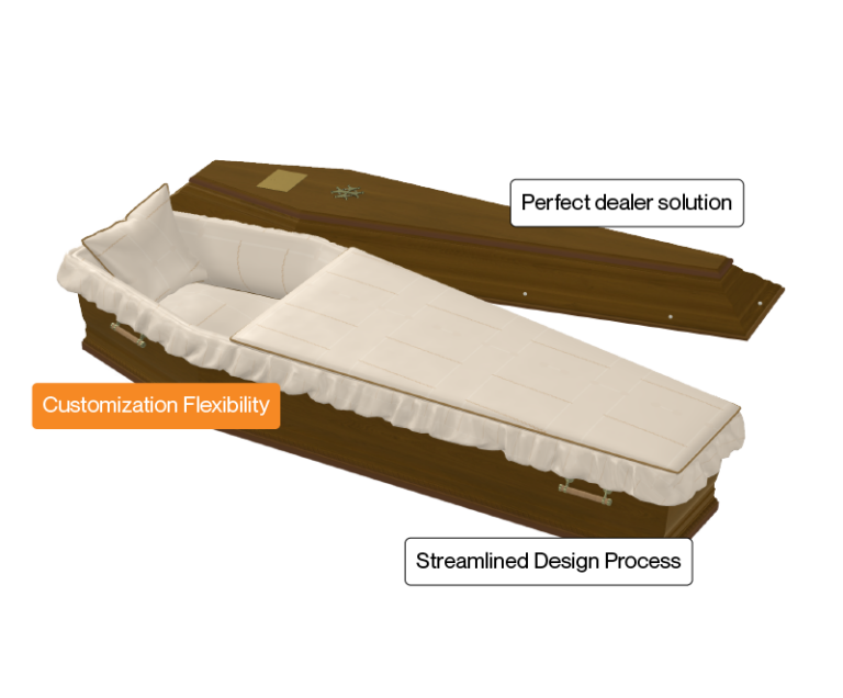 Funico - Coffin configurator | Expivi 3D